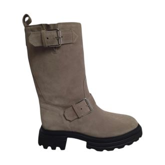 Hogan Biker Boots - - Shoes - Damen - Beige - 38 1/2 EU