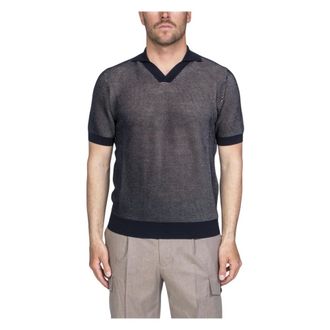 PESERICO Homme, Tops, Bleu, Taille: XL Pull Tricot Bleu