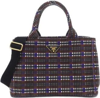 Prada Pre-owned Canapa Stampata tote bag - Femme - Pre-owned - Multicolore - Taille: ONE Size