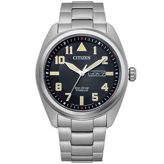 Citizen Herren Silberne Uhr BM8560-88EE