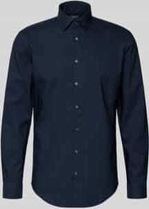 Jake*s Slim Fit Business-Hemd mit Kentkragen