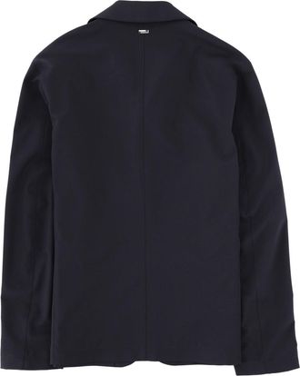 Herno Wool Blend Blazer - Blue