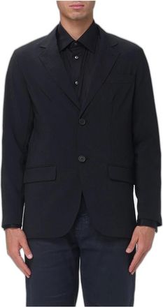 Emporio Armani Button Single Blazer - - Jackets - Herren - Schwarzk - M