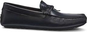 BOSS Hommes Noel Mocc Mocassins Driver en Cuir avec noeud