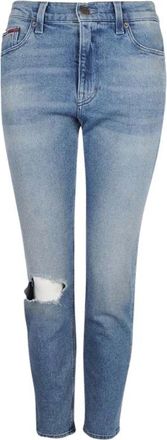 Tommy Hilfiger Jean slim taille haute Izzy - Femme - Jeans - Bleu - Taille: W28
