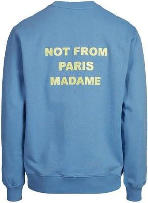 Dr&ocirc;le de Monsieur Sweat brod&eacute; au dos en coton