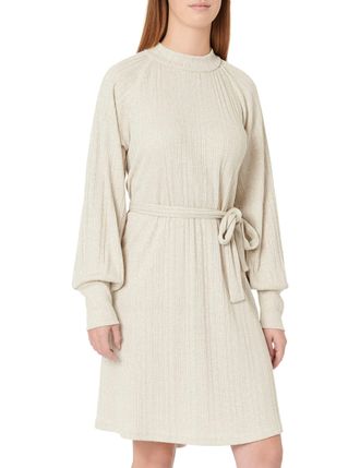 Pieces Pieces Womens PCDALILAH LS Belt Dress Kleid, Fog, XS