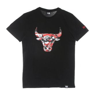 New Era Homme, Tops, Noir, Taille: XL Chicago Bulls NBA Tee Noir