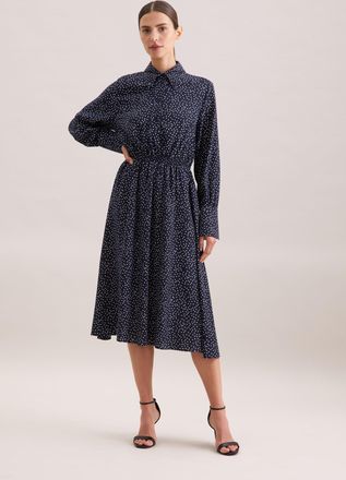 Seidensticker Kleid Damen Dunkelblau