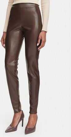 Guess Leggings W4BB18 WGIK0 Khakifarben Slim Fit