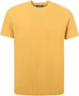Zanone Ice Cotton T-Shirt - - Tops - Herren - Gelb - M