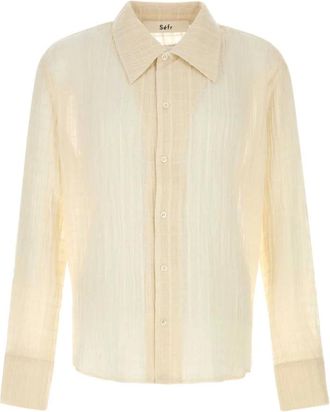 S&eacute;fr Homme, Chemises, Beige, Taille: S Ignacio Shirt