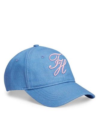 Tommy Hilfiger Cap Logo Embroidery Baseball Cap AW0AW18338 Blau