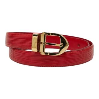 Louis Vuitton Pre-owned Vintage Belt - - Pre-owned - Damen - Rot - ONE SIZE