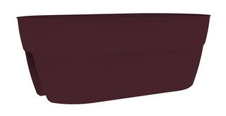 Eda Blumenkasten Osaka 19,5 l Burgunderrot - für Balkon und Geländer