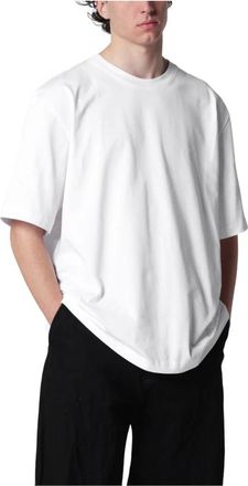 STUDIO NICHOLSON Homme, Tops, Blanc, Taille: L T-Chemises