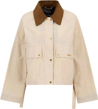 Barbour Femme, Vestes, Beige, Taille: 38 FR Medland Showerproof Jacket