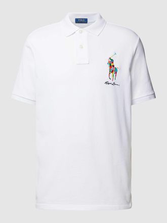Polo Ralph Lauren Classic Fit Poloshirt mit Label-Stitching