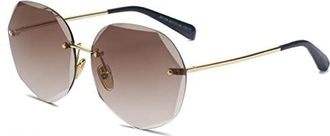 Generic Lunettes de soleil sans monture à large monture pour hommes et pour femmes, pare-soleil de vacances en plein air (couleur : H, taille : moyen) 2026