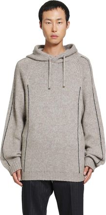 Giorgio Armani Alpaca Wool Knit Hoodie