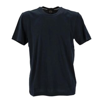 Colmar Homme, Tops, Bleu, Taille: XL T-shirt &agrave; manches courtes uni et Polo