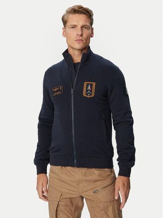 Aeronautica Aeronautica Militare Sweatshirt 262FE2130UF00689 Dunkelblau Regular Fit