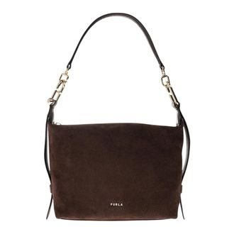 Furla Tonie Mini Hobo - - Bags - Damen - Braun - ONE SIZE