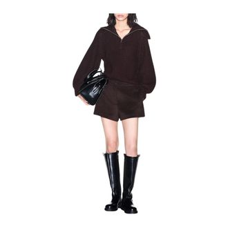 A|X Armani Exchange Pulls &agrave; col rond - Femme - Pulls - Brun - Taille: 40 FR