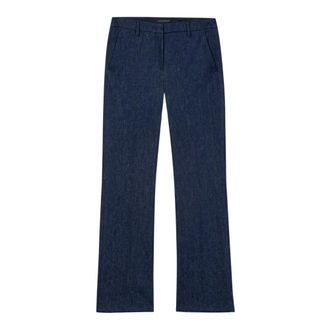 Luisa Cerano 0285 Straight Hosen - - Trousers - Damen - Blau - S
