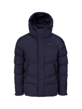 Blauer Jacke Crown