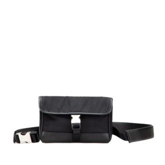 Prada Pre-owned Nylon sacs-prada - Femme - Pre-owned - Noir - Taille: ONE Size