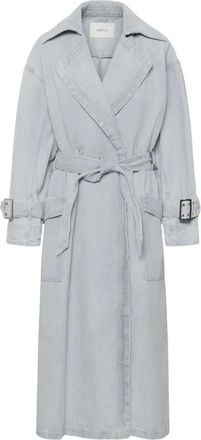 Gestuz Femme, Manteaux, Bleu, Taille: 40 FR Parwana Trench Coat
