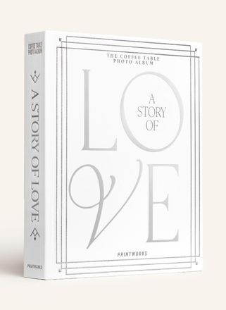 Printworks Printworks Fotoalbum A Story Of Love weiss