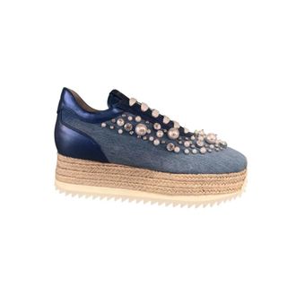 Le Silla Baskets - Femme - Chaussures - Bleu - Taille: 40 EU