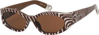 Jacquemus Femme, Accessoires, Multicolore, Taille: 55 MM Lunettes de soleil