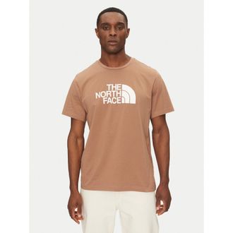 The North Face T-Shirt Easy NF0A8A6C Braun Regular Fit
