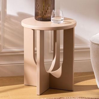 Generic Eazy Living Beistelltisch &Oslash; 40 cm Romy Beige