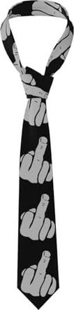 Generic Cravate Doigt Majeur De La Main R&eacute;glable Necktie Confortable Cravate DAffaires Pour Affaires C&eacute;l&eacute;brations Mariage