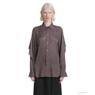 Maison Margiela Square Paisley Shirt