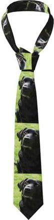 Generic Cravate, Chien Labrador Retriever, Classique Cravate de mariage, Moderne Cravates en soie pour Accessoire Chemise, Mariage, F&ecirc;te