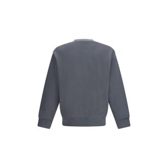 Maison Kitsun&eacute; Embroidered Fox Logo Sweatshirt - Gray