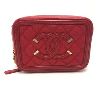 Chanel Pre-owned Leder chanel-taschen - - Pre-owned - Damen - Rot - ONE SIZE