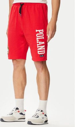 Beverly Hills Polo Club Sportshorts F-SS26M-BJ0005 Rot Regular Fit