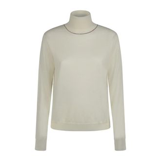 Maison Margiela Rollkragenpullover - - Knitwear - Damen - Wei&szlig; - M