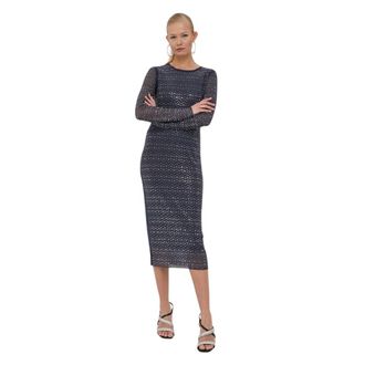 Patrizia Pepe Midi-Kleid - - Dresses - Damen - Blau - S