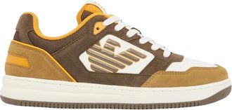 Emporio Armani Low-Top Sneaker mit Farbblock-Design - - Shoes - Herren - Mehrfarbig - 42 EU