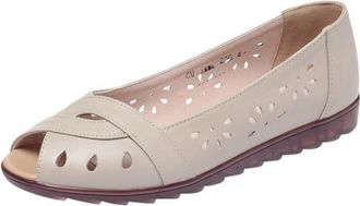 Generic Chaussures plates d&eacute;contract&eacute;es pour femme Printemps &eacute;t&eacute; et automne Sandales &agrave; bouche de poisson Semelle souple confortable Travail Voyage L&eacute;ger Plat 