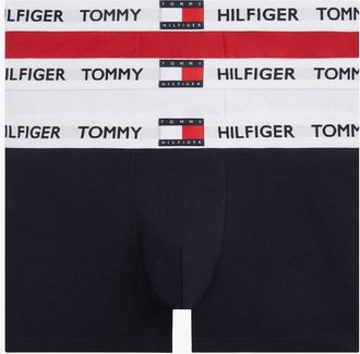 Tommy Hilfiger Lot de boxers en coton organique m&eacute;lang&eacute;