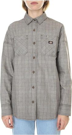 Dickies Femme, Blouses et Chemises, Multicolore, Taille: 36 FR Chemise boutonn&eacute;e