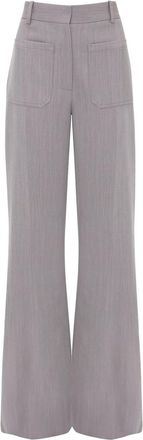 Victoria Beckham Alina Palazzohose - Grau